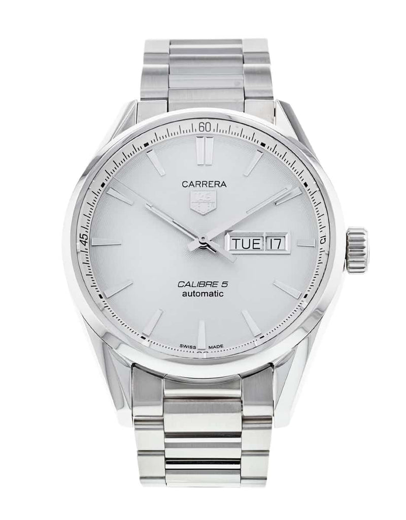 Tag Heuer Carrera White Dial Watch for Men