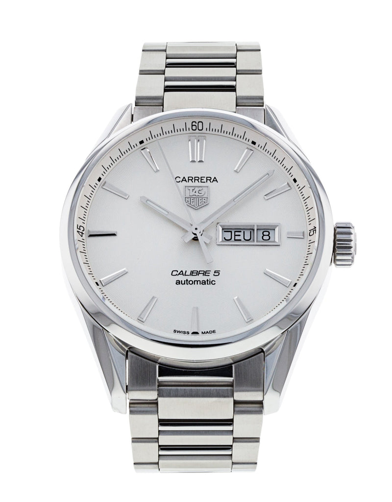 Tag Heuer Carrera White Dial Watch for Men